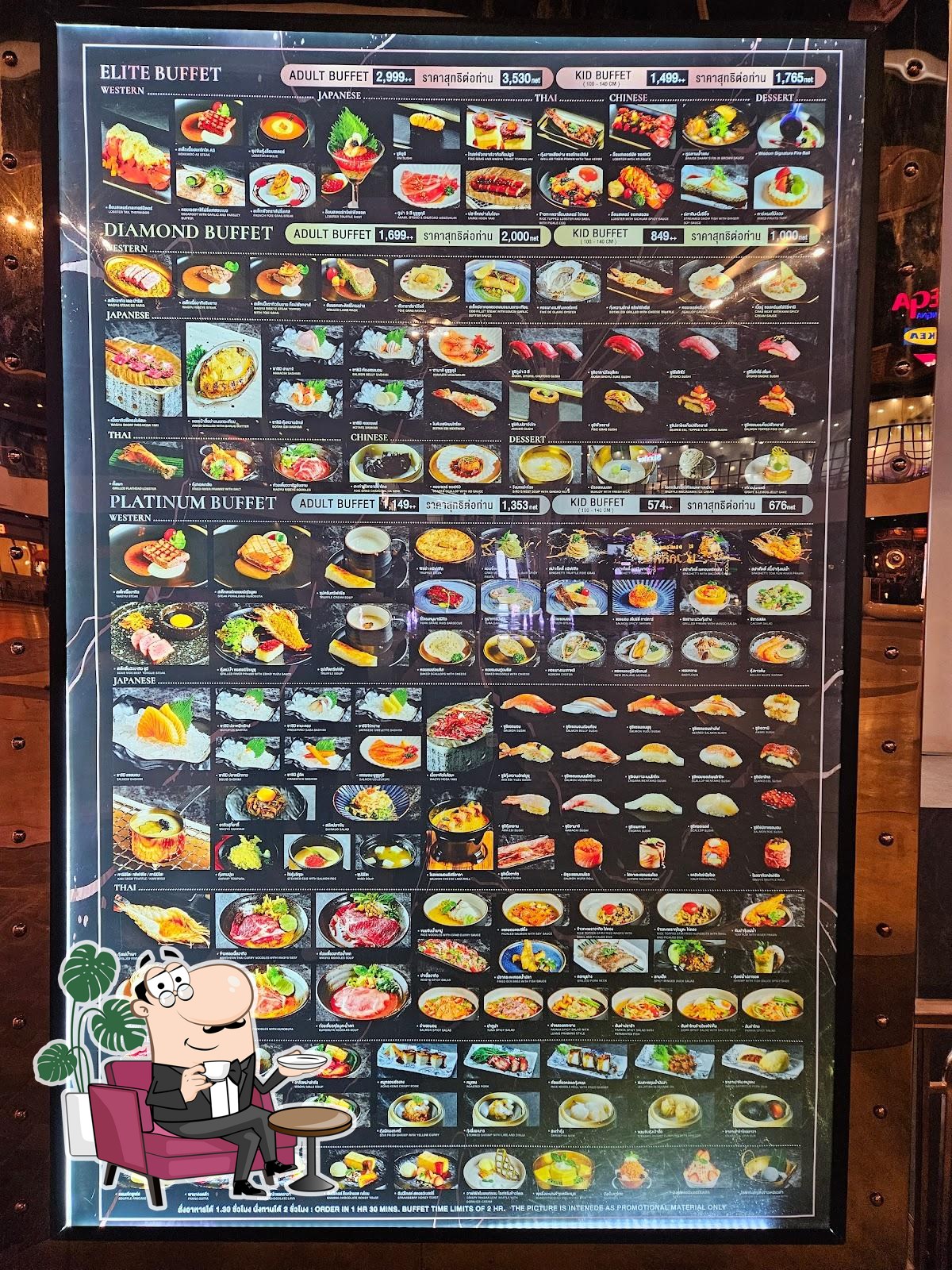 Wisdom International Buffet, Bang Phli Yai - Menú del restaurante ...