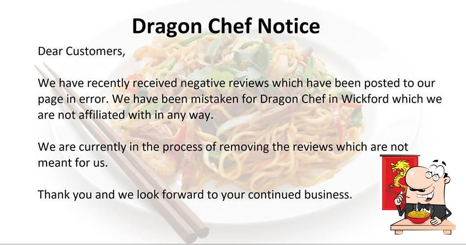 Dragon Chef, South Benfleet - Menú del restaurante, precios y reseñas