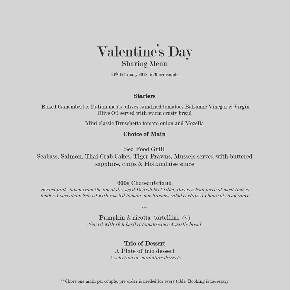 Menu at Lindley Tap Bar & Grill, Huddersfield