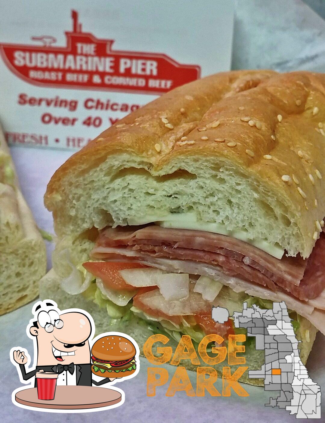 The Submarine Pier, 2759 W 51st St in Chicago - Restaurant menu and reviews