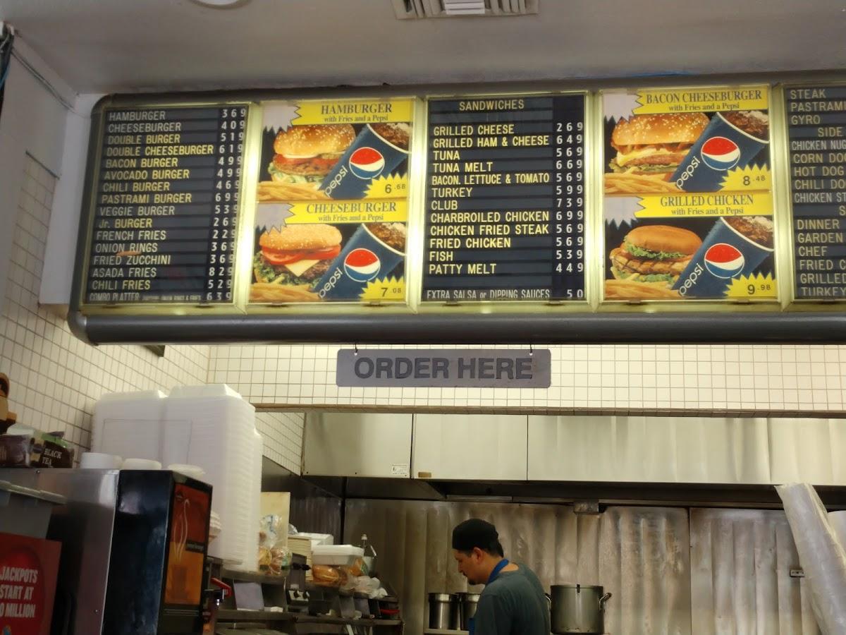 Menu at Alpha Omega Burgers restaurant, Covina