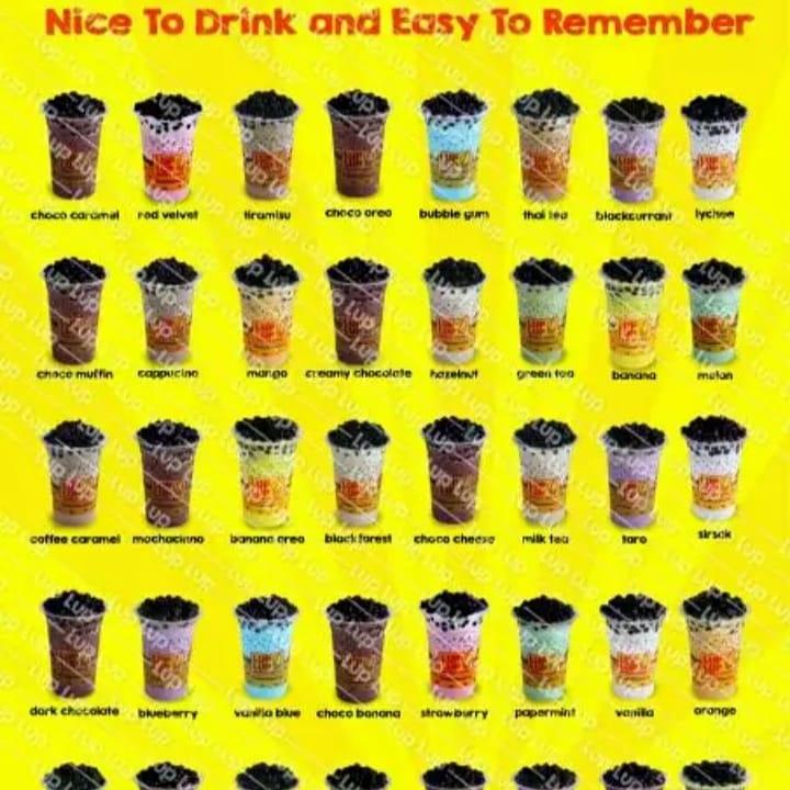 Menu at Ping Me cafe, Asam River
