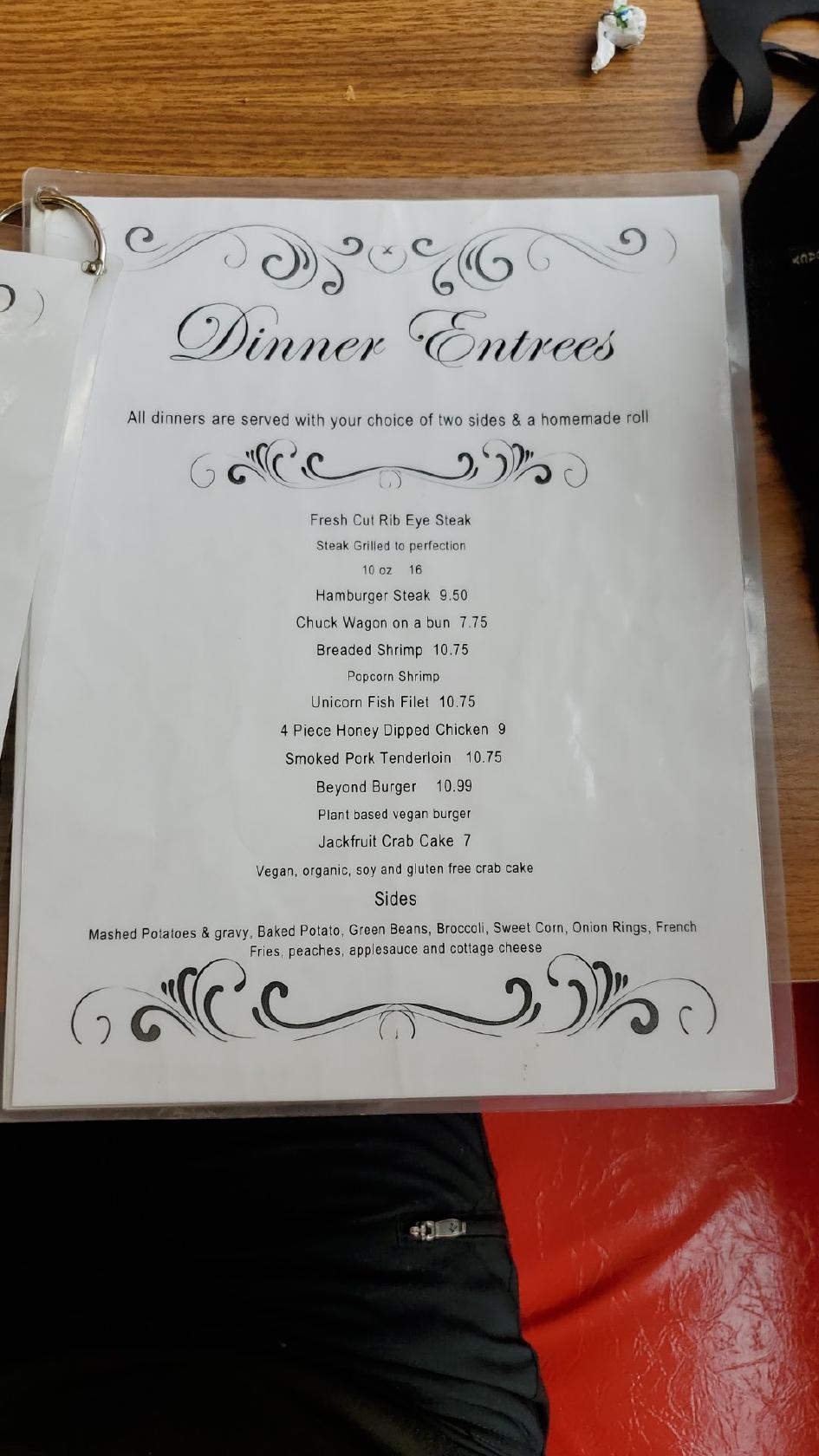 Menu at Grillin' Time Diner restaurant, Moorefield, 238 S Main St