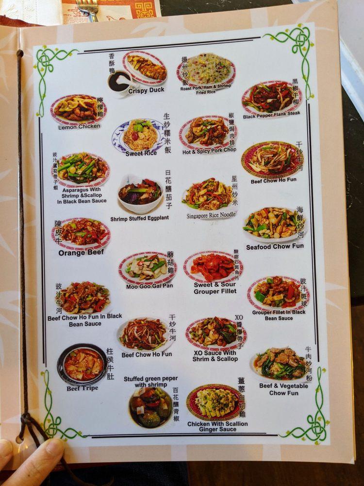 Menu at Hong Kong Chinese Restaurant, Durham
