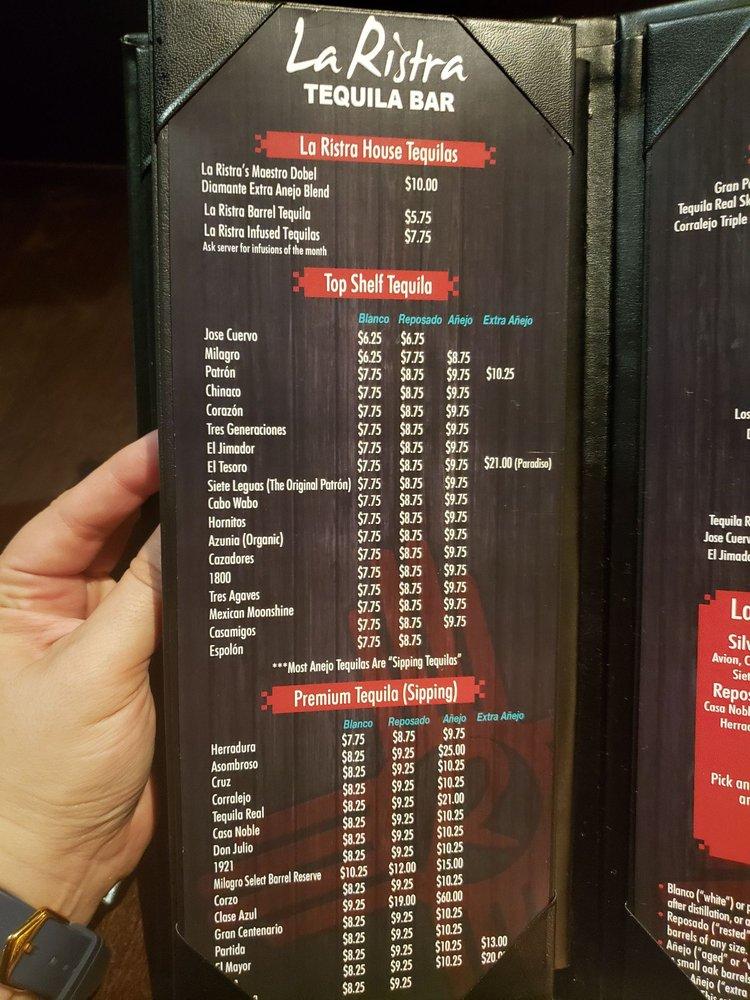 Menu at La Ristra New Mexican Kitchen pub & bar, Chandler
