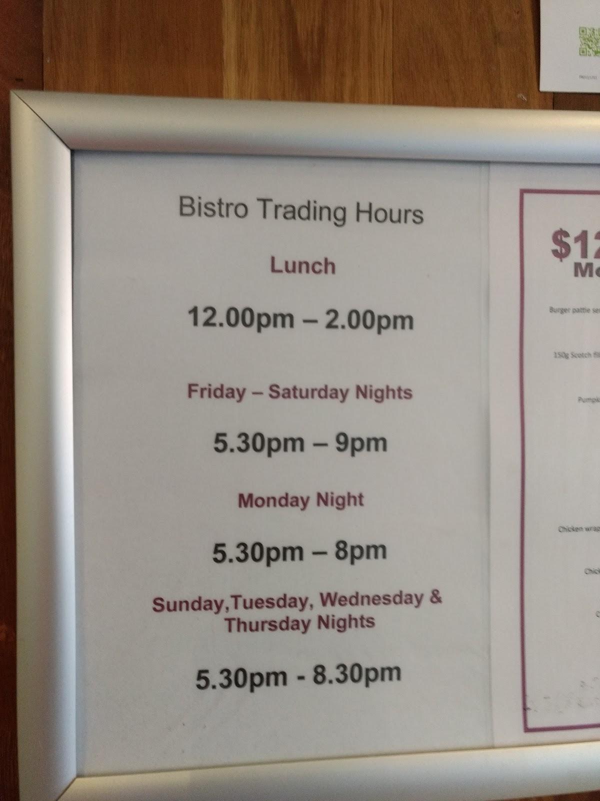 Menu at The Royal Inn pub & bar, Waratah