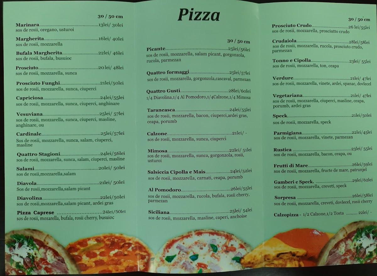Menu at Pizzeria Al Pomodoro Delivery, Aiud