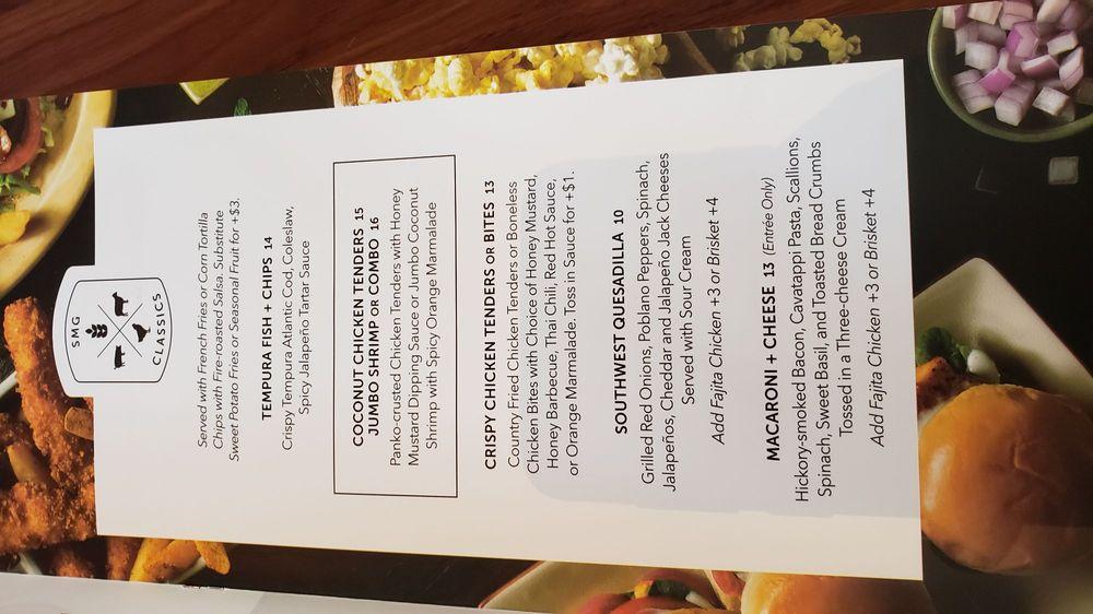 Menu at Studio Movie Grill - Sunset Walk pub & bar, Bay Lake ...