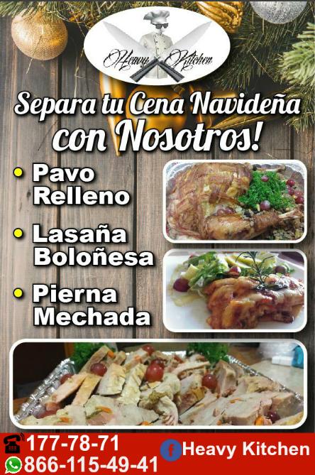 Menu at Heavy Kitchen restaurant, Monclova