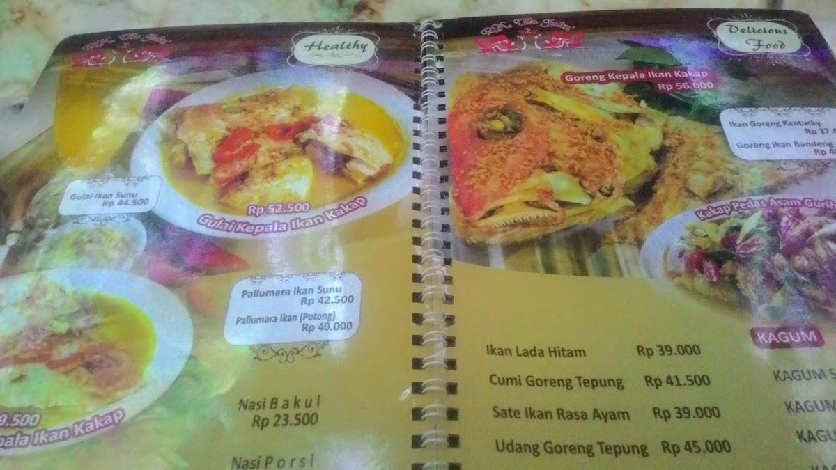 Menu at Ulu Juku' 2 Restaurant, Makassar