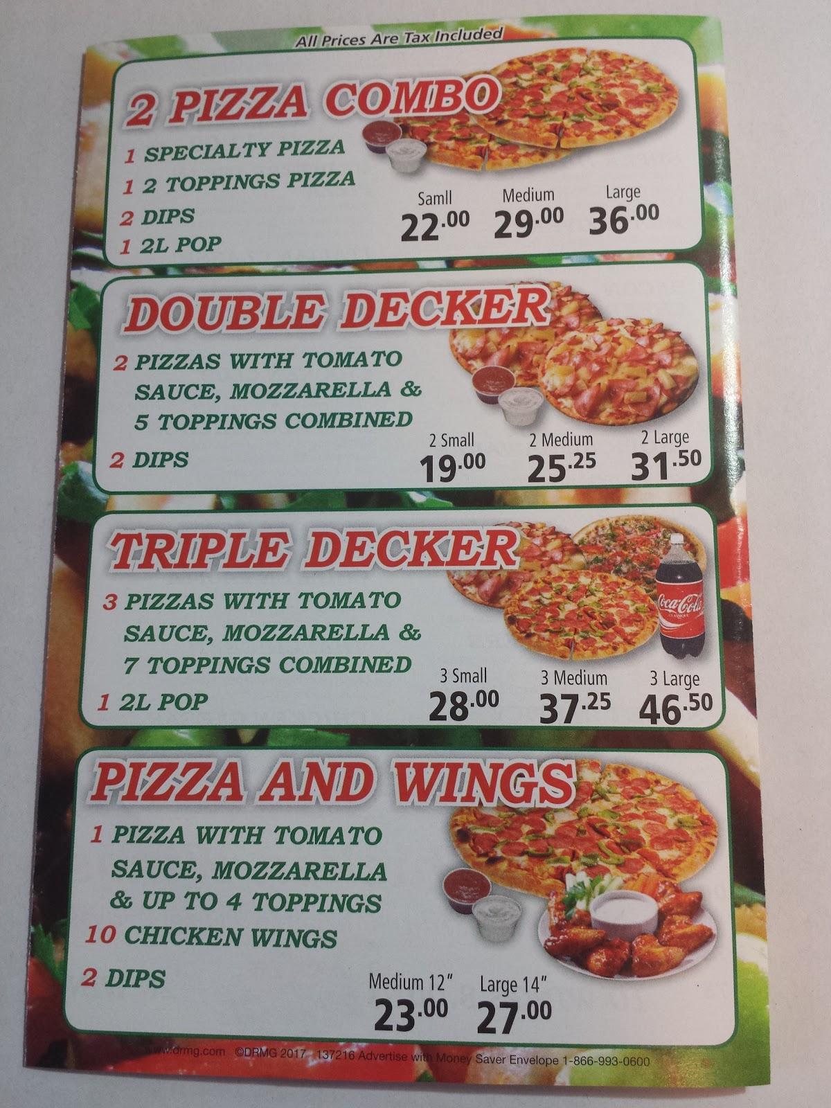 Menu at Best Bite Pizza Ltd restaurant, Chilliwack
