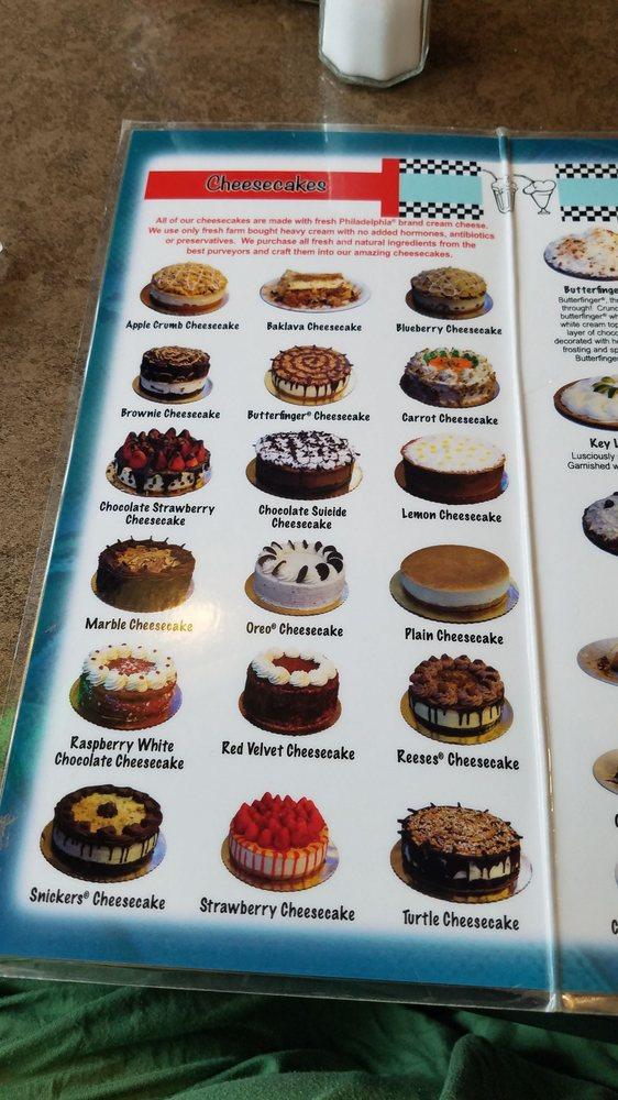 Menu at City Cafe Diner, Cleveland