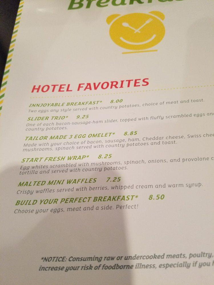 Menu at Hoffman House Supper Club, Rockford
