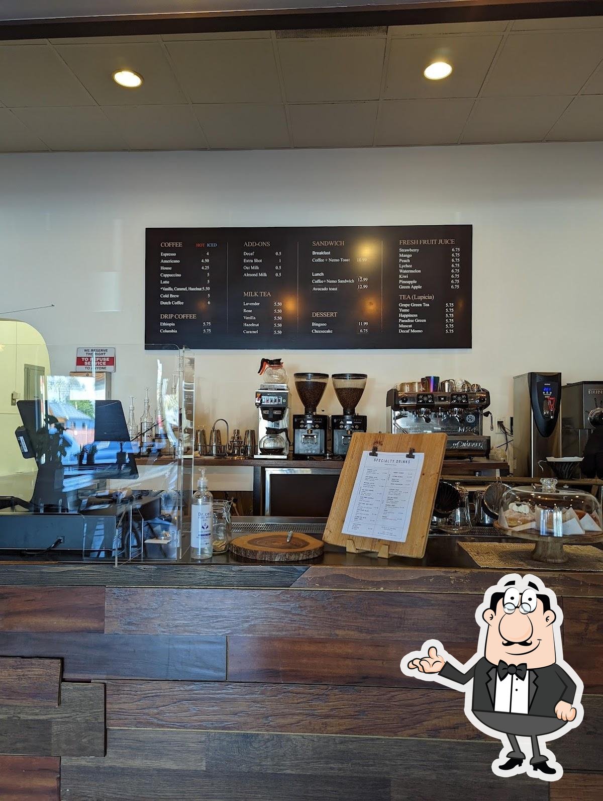 Cafe Nemo, Los Angeles - Restaurant menu, prices and reviews