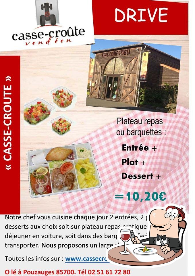 Menu des Casse-Croûte Vendéen, Pouzauges - avis et notes du restaurant ...