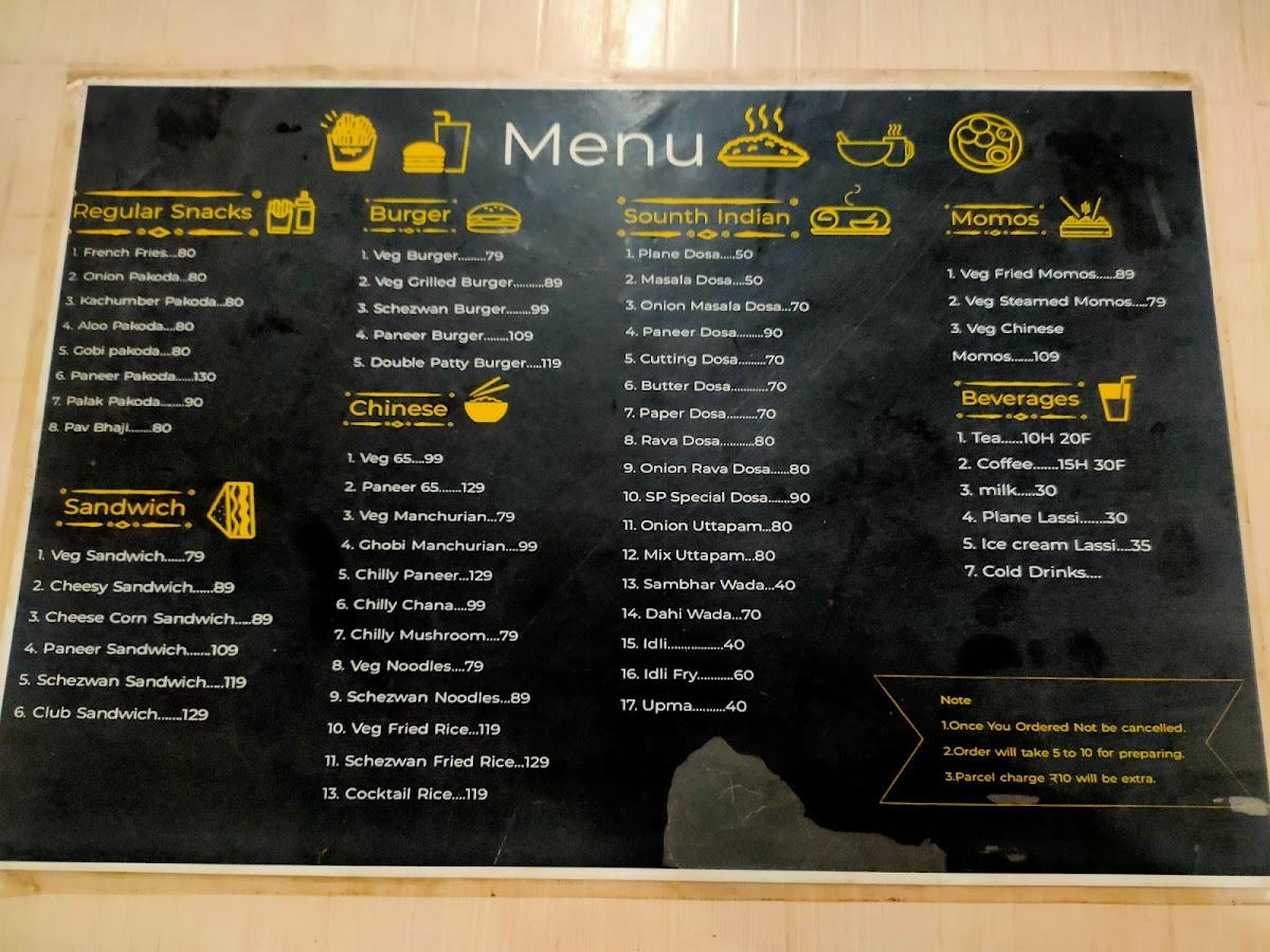 Menu at Sunny Point - Pure Veg Restaurant, Bhadravati