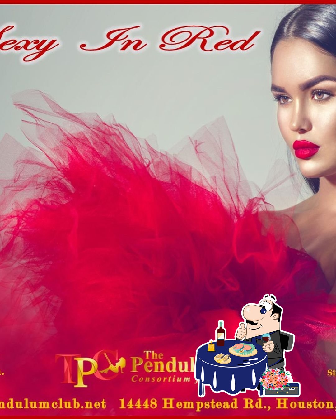 The Pendulum Club, Houston - Restaurant menu, prices and reviews