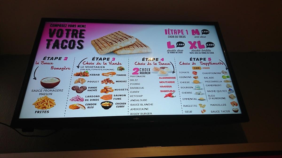 Menu au Deli'z restaurant, Goderville