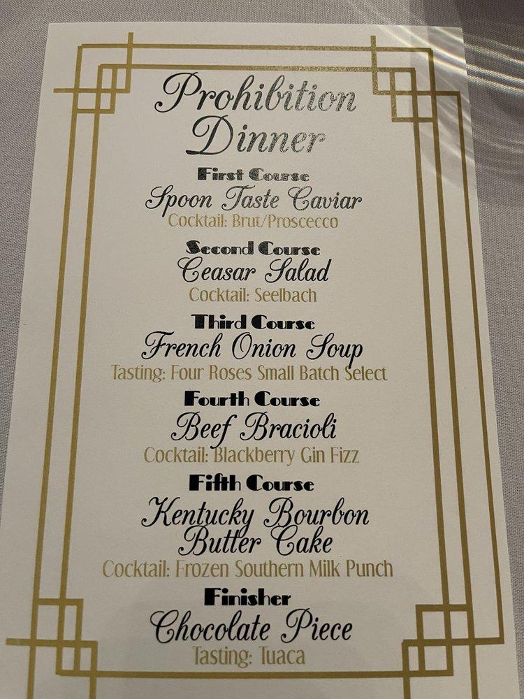 Menu at Vault Seafood & Steakhouse, Mansfield