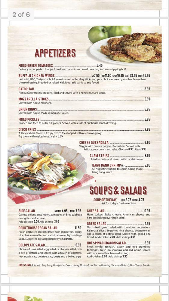 Menu at Chicken Pantry restaurant, Bunnell, 602 E Moody Blvd