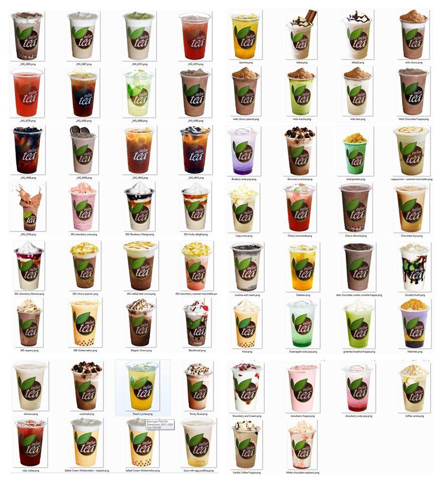 Menu at Infinitea Standard Chartered restaurant, Makati