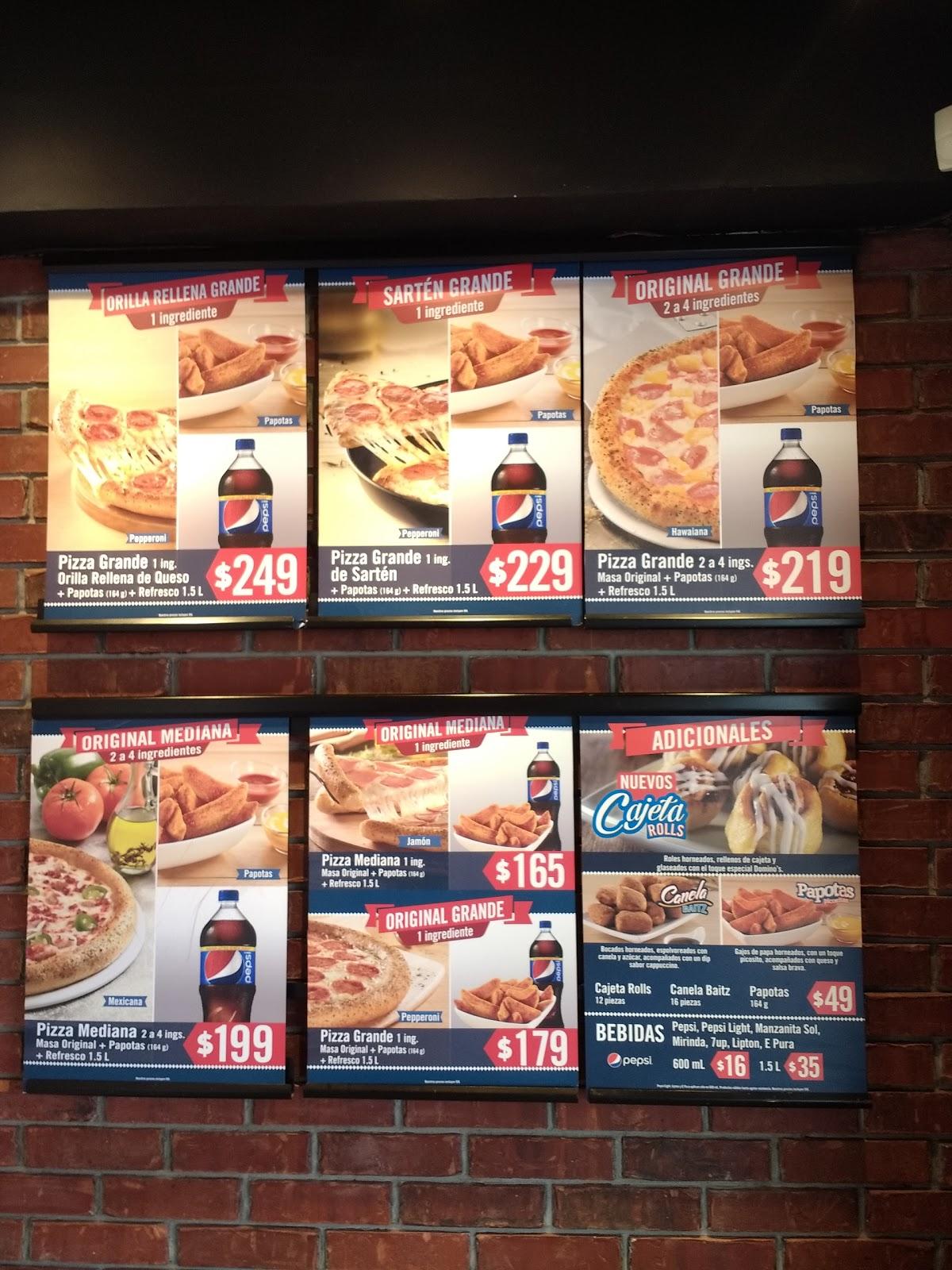 Carta del restaurante Domino's Saltillo Soriana Coss, Saltillo, Blvrd ...