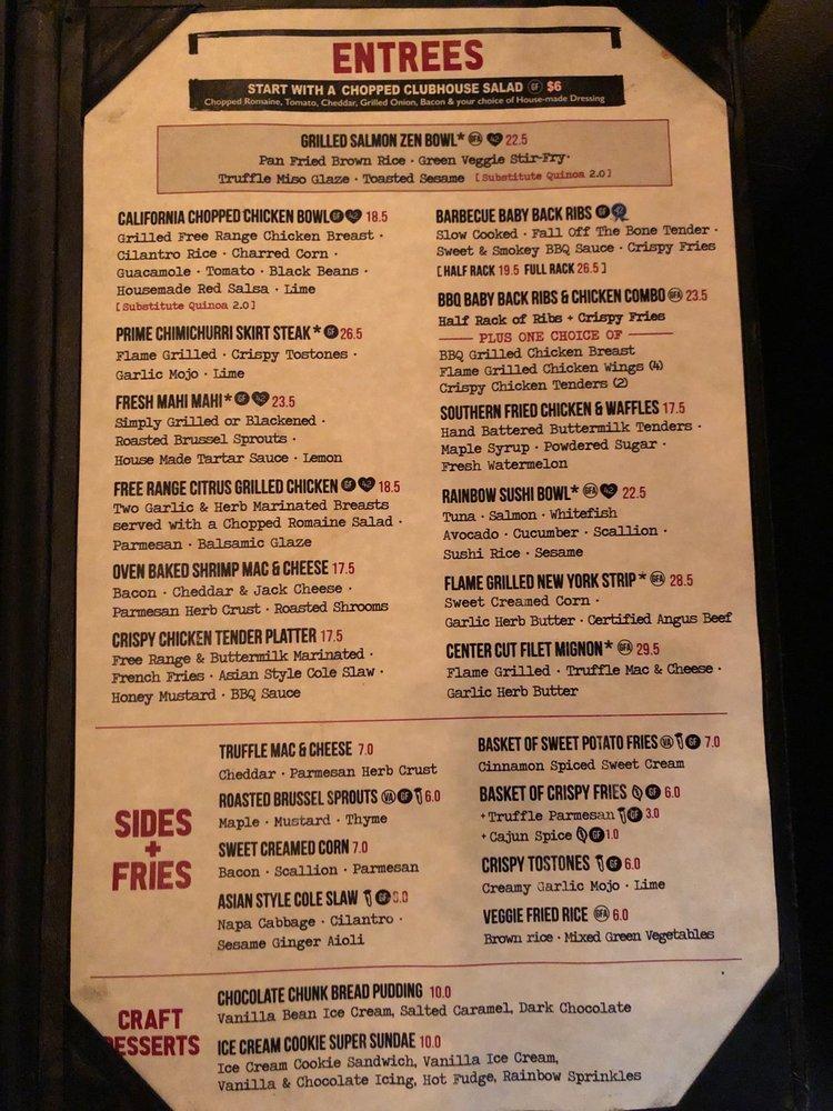 Menu at Tap 42 Craft Kitchen & Bar - Midtown Miami, Miami, NE 1st Ave #101