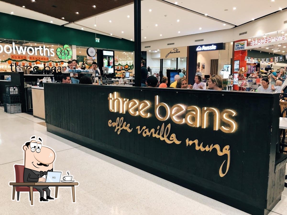 Three Beans Glenrose Villiage in Belrose - Restaurant menu and reviews