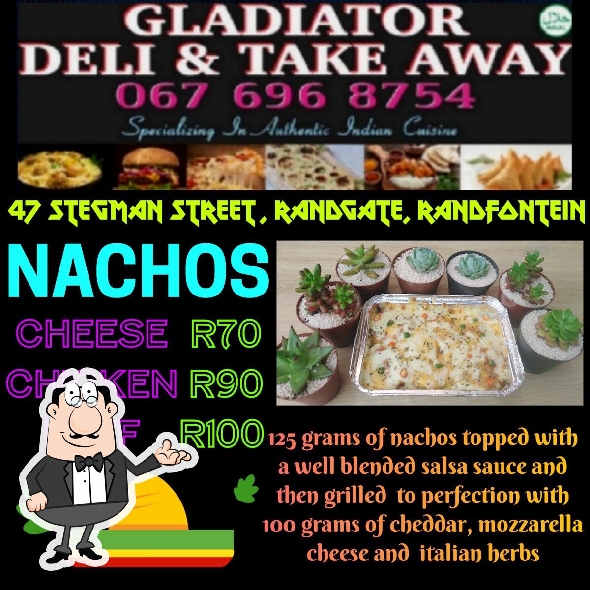 Gladiator take away & deli, Randfontein - Restaurant menu, prices and ...