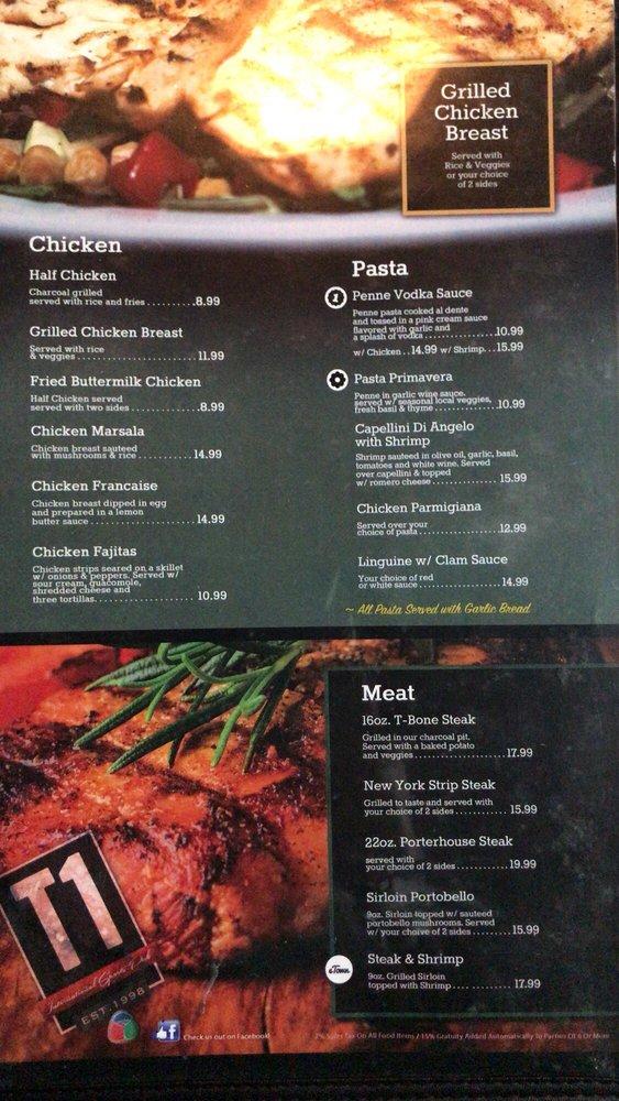 Menu at Terminal One Sports Bar, Elizabeth