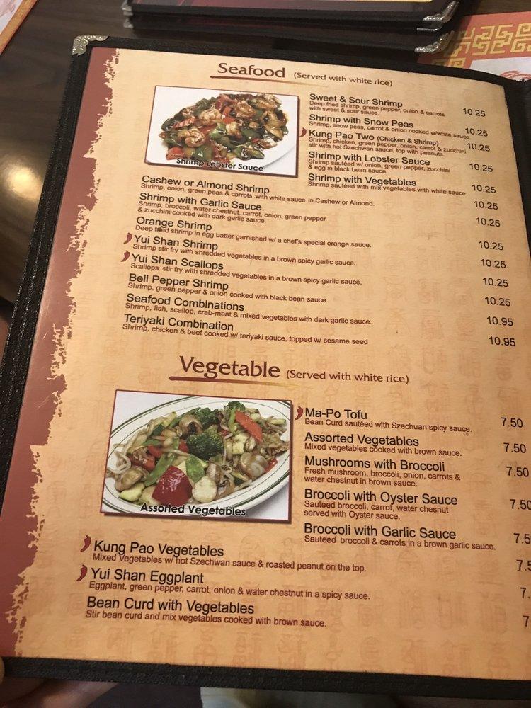 Menu at New Asian Kitchen restaurant, Phoenix