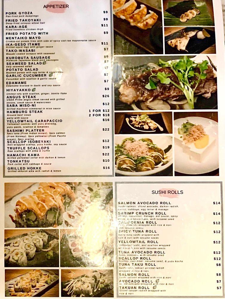 Carta del restaurante UDON Lab 우동공방, West New York