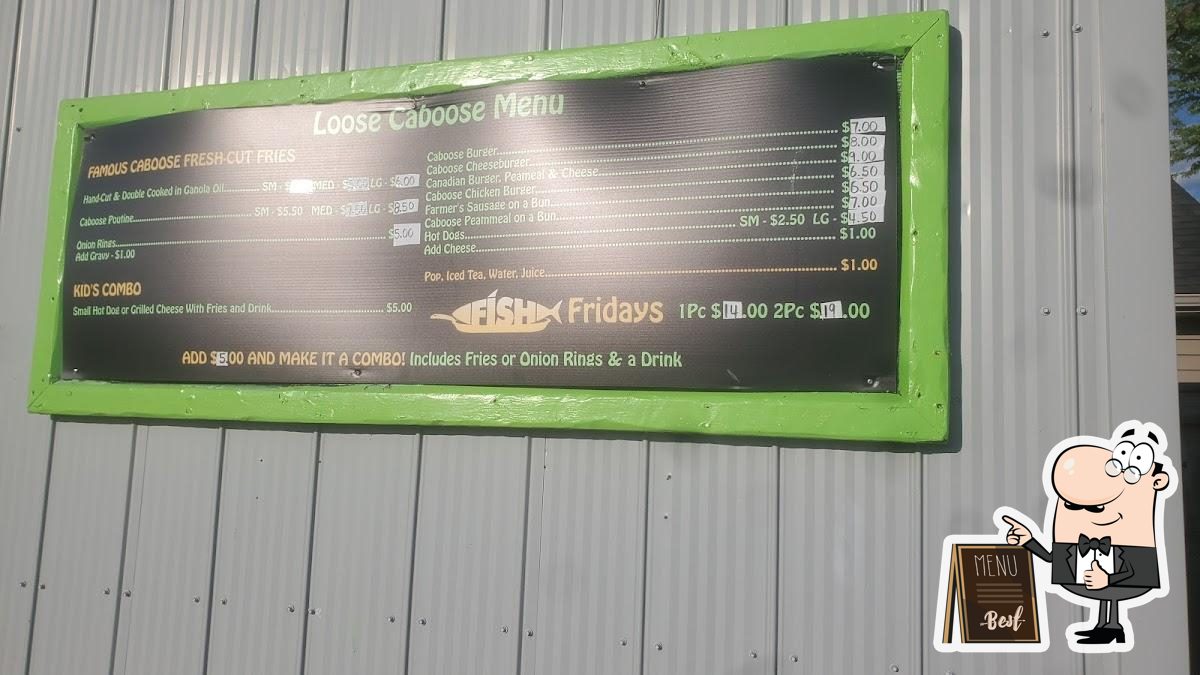 The Loose Caboose in Elmira - Restaurant menu and reviews