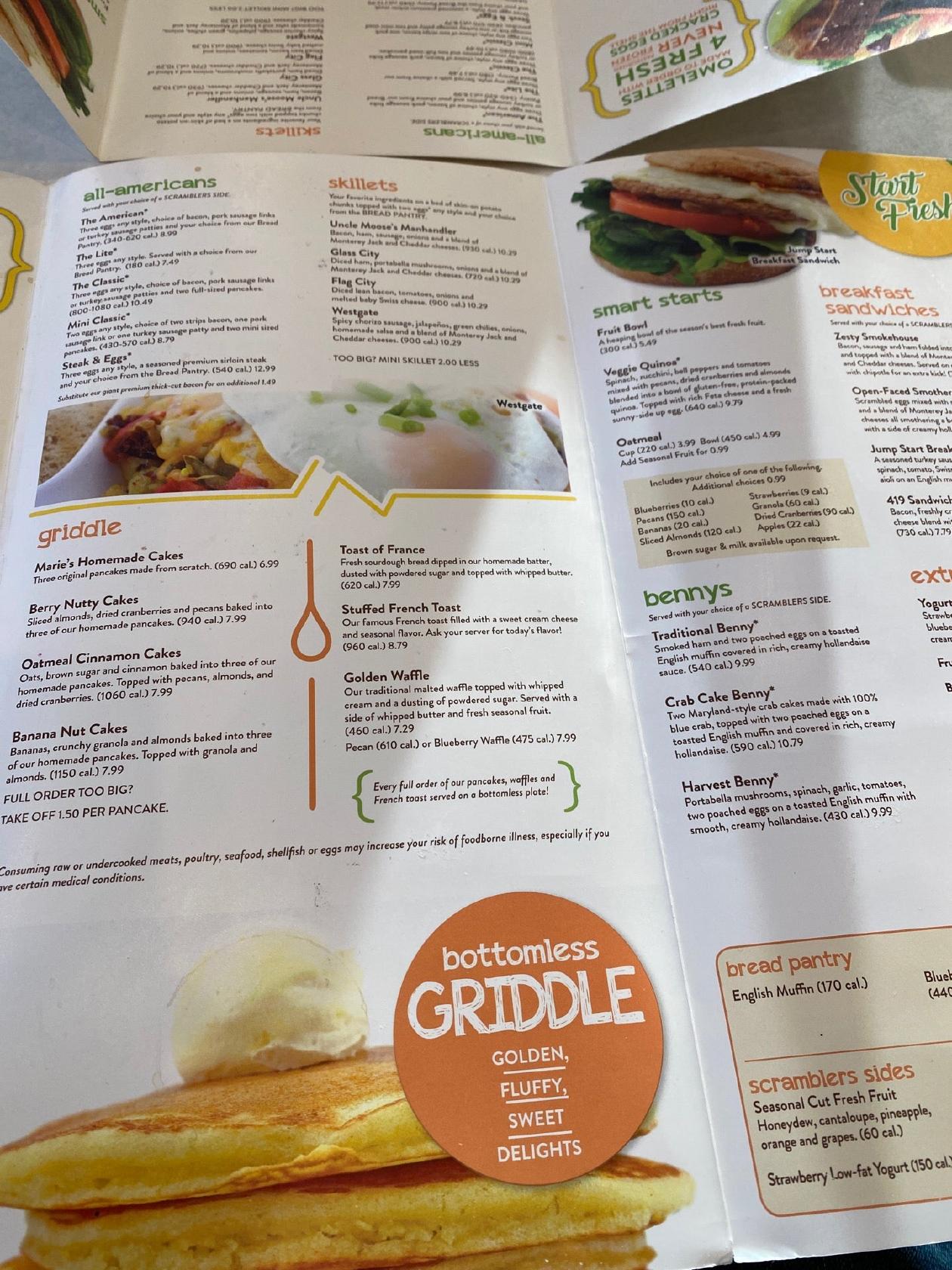 Scrambler Marie S Breakfast Bistro Menu | Reviewmotors.co