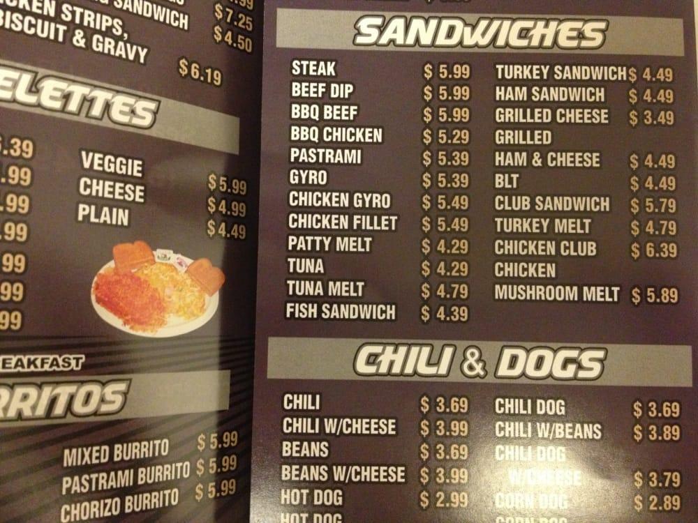 Menu at Hot Off The Grill restaurant, Seal Beach, Seal Beach Blvd