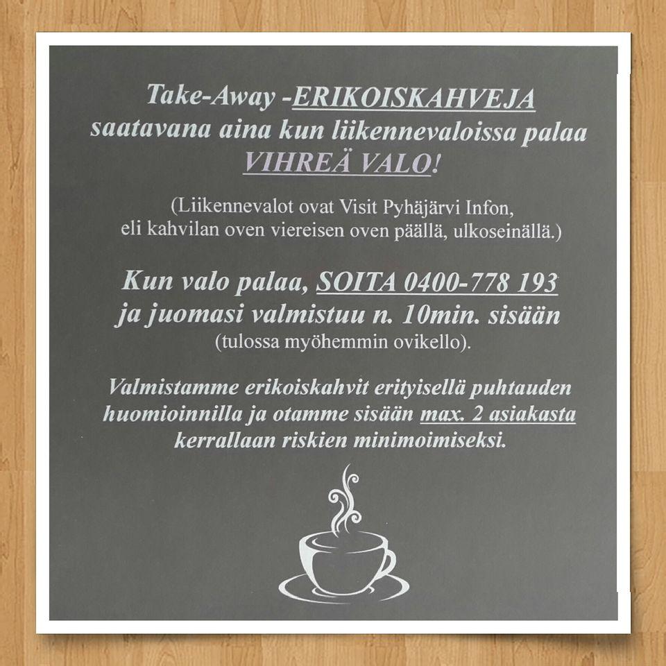 Menu at Kahvila Karnevaali restaurant, Finland