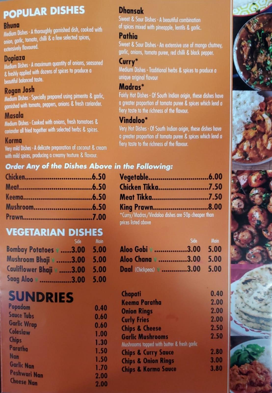 Menu at Pizza Beach fast food, Dewsbury