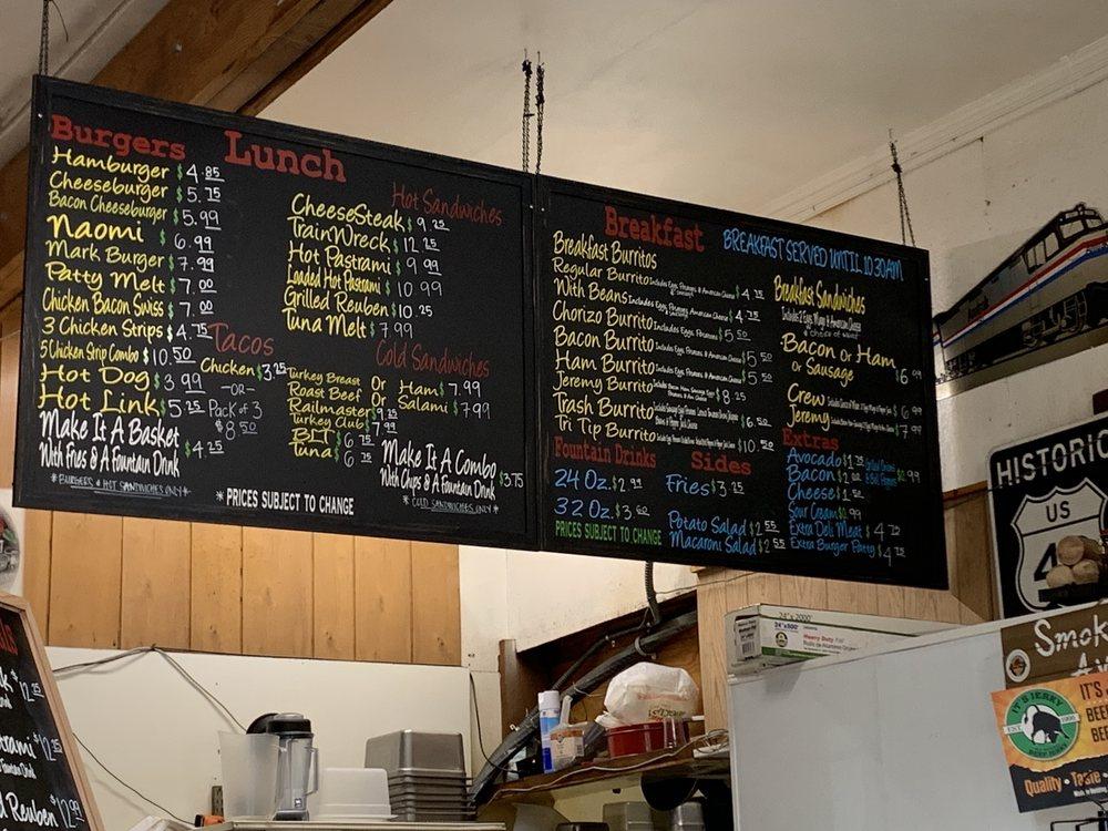 Menu at Roundhouse Deli BBQ, Roseville