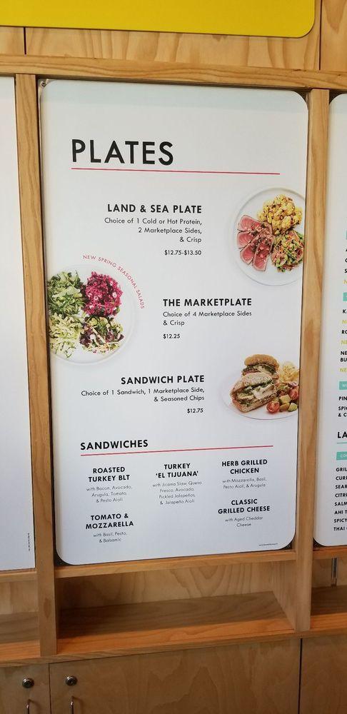 Menu at Lemonade - Del Amo cafe, Torrance