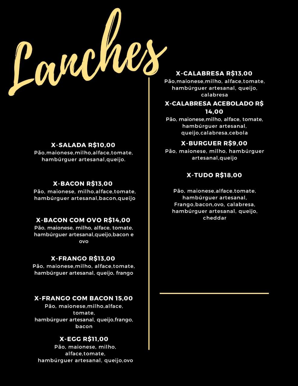 Menu at Arabia'n Shawarma Delevery restaurant, Campina da Lagoa