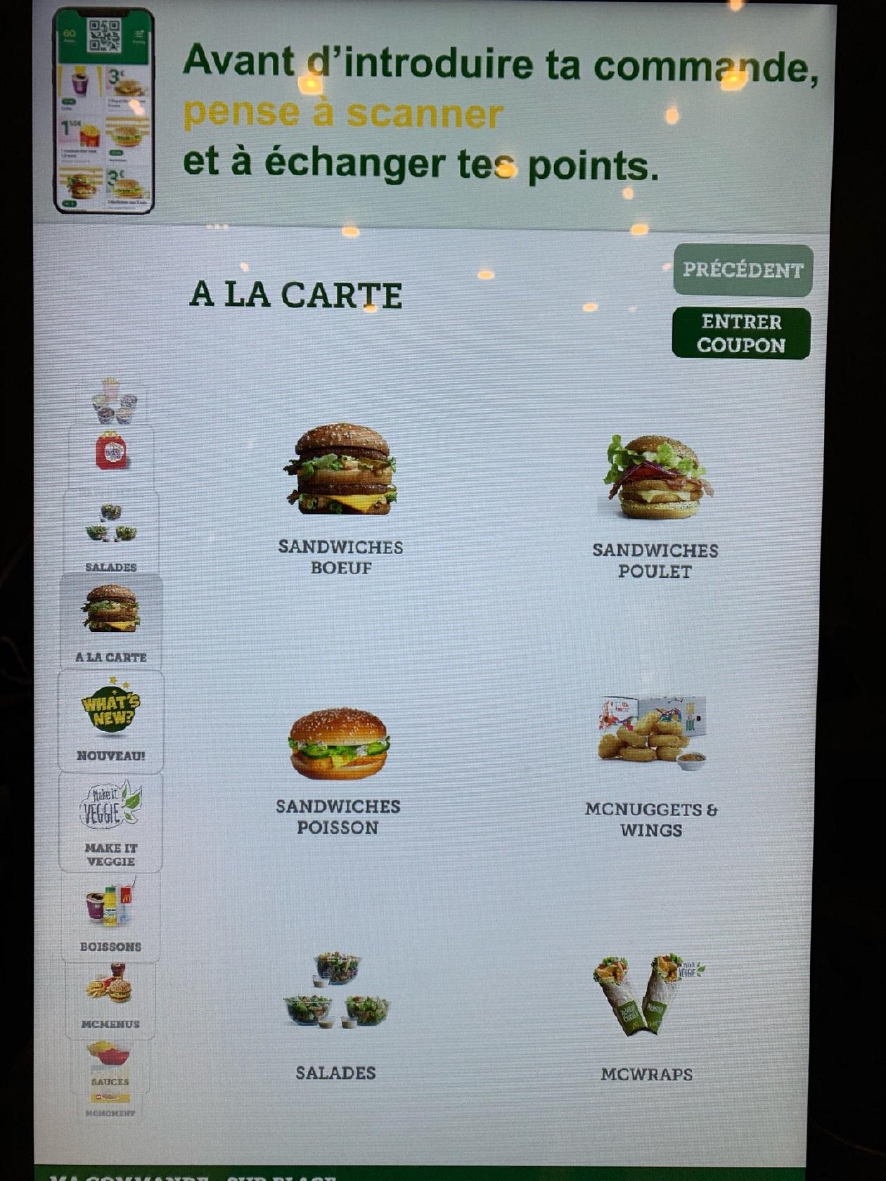 Carta de McDonald's, Bruselas, Bd Lambermont 1