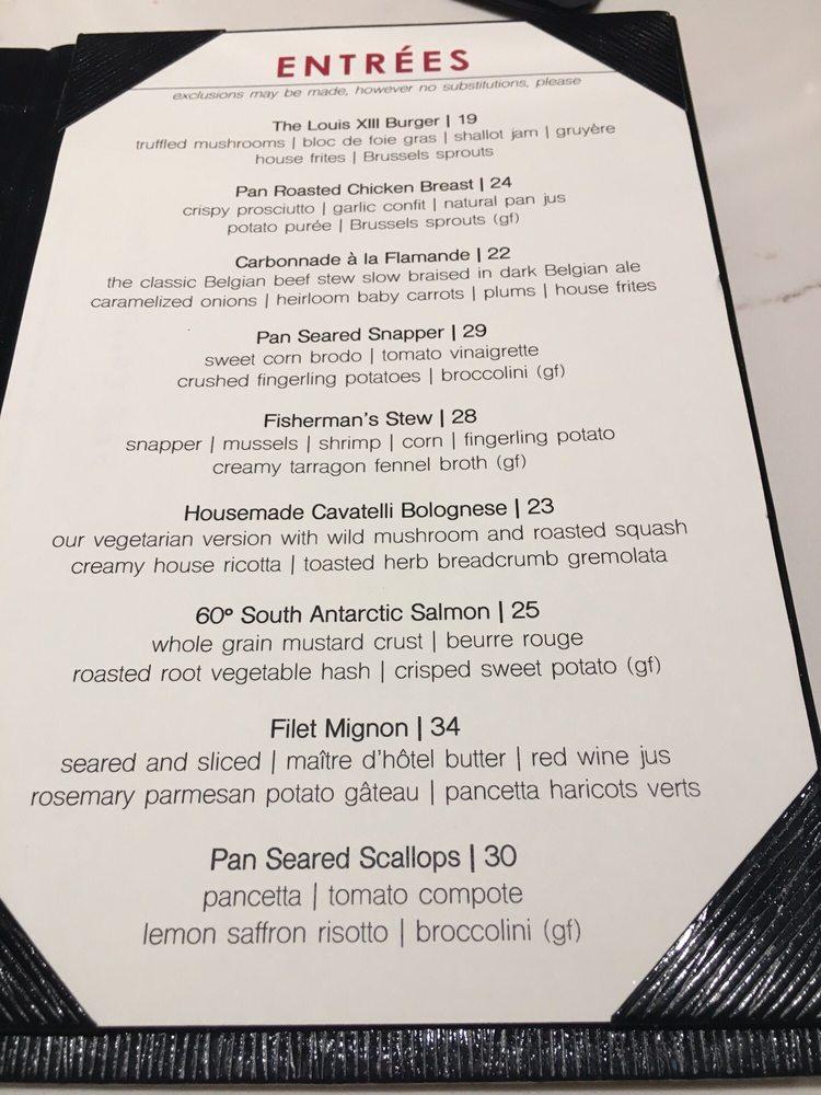 Menu at Château 13 pub & bar, Bradenton