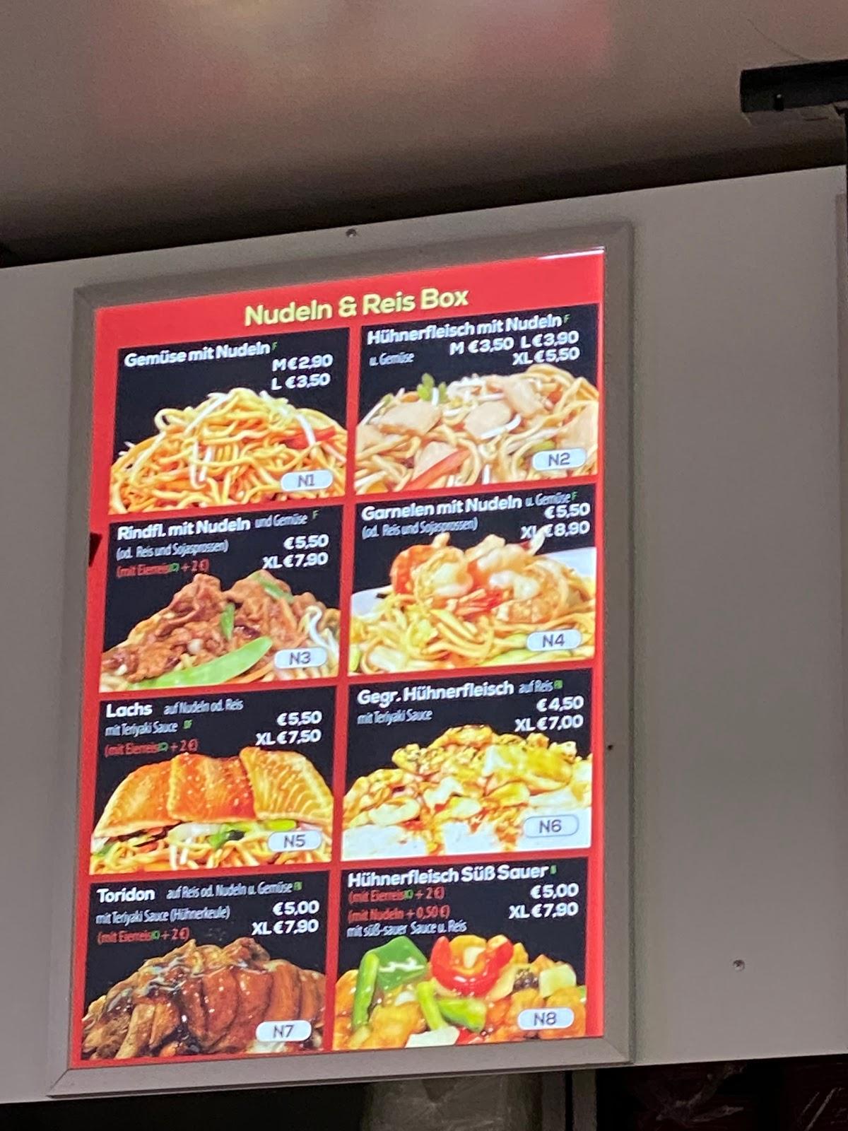 Menu at UNO KITCHEN restaurant, Vienna