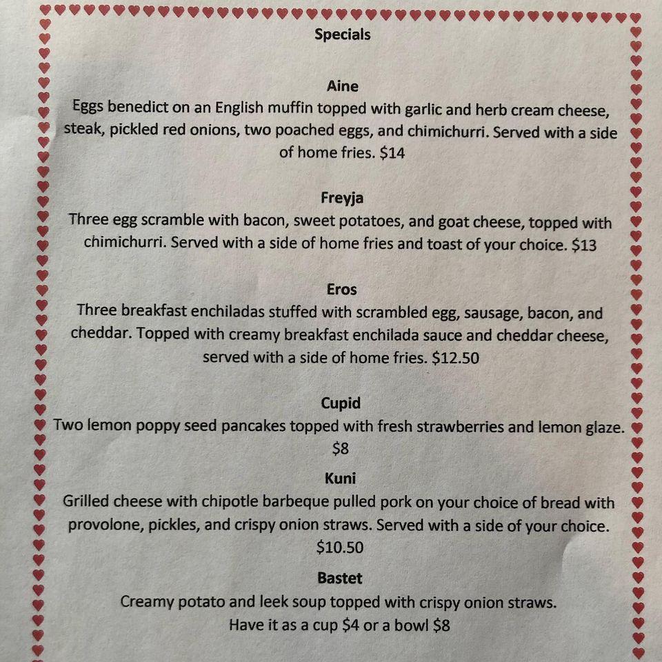 Menu at The Big Bean Newmarket Kitchen & Bar, Newmarket
