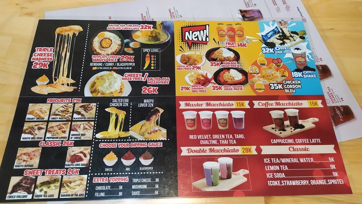 Menu at Master Cheese Pizza Solo restaurant, Surakarta