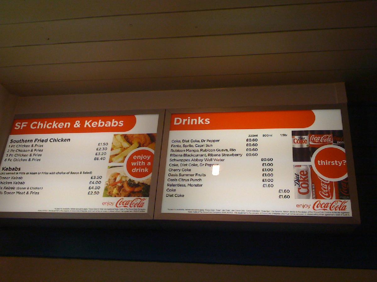 Menu at PIZZA ITALIA & KEBAB HOUSE fast food, Coventry, 13b Ringwood Hwy