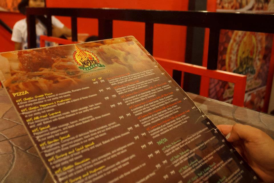 Menu at New York Supreme restaurant, Angeles, The Quad Nepo Center
