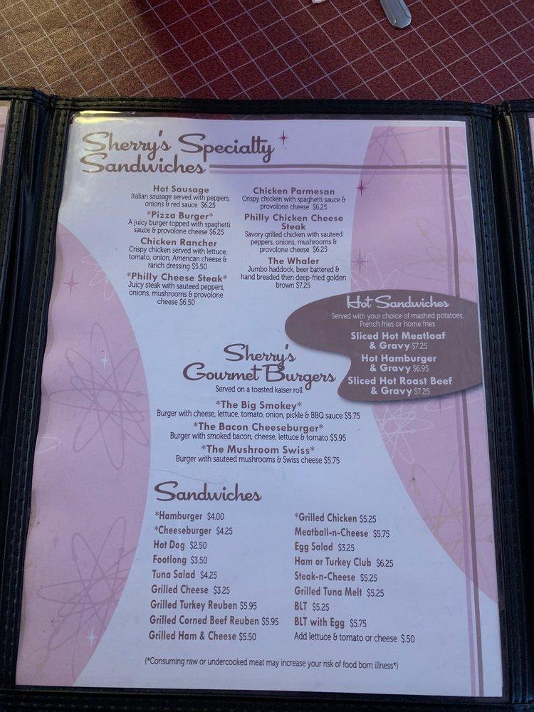 Menu at My Girls restaurant, Charleroi, 300 McKean Ave