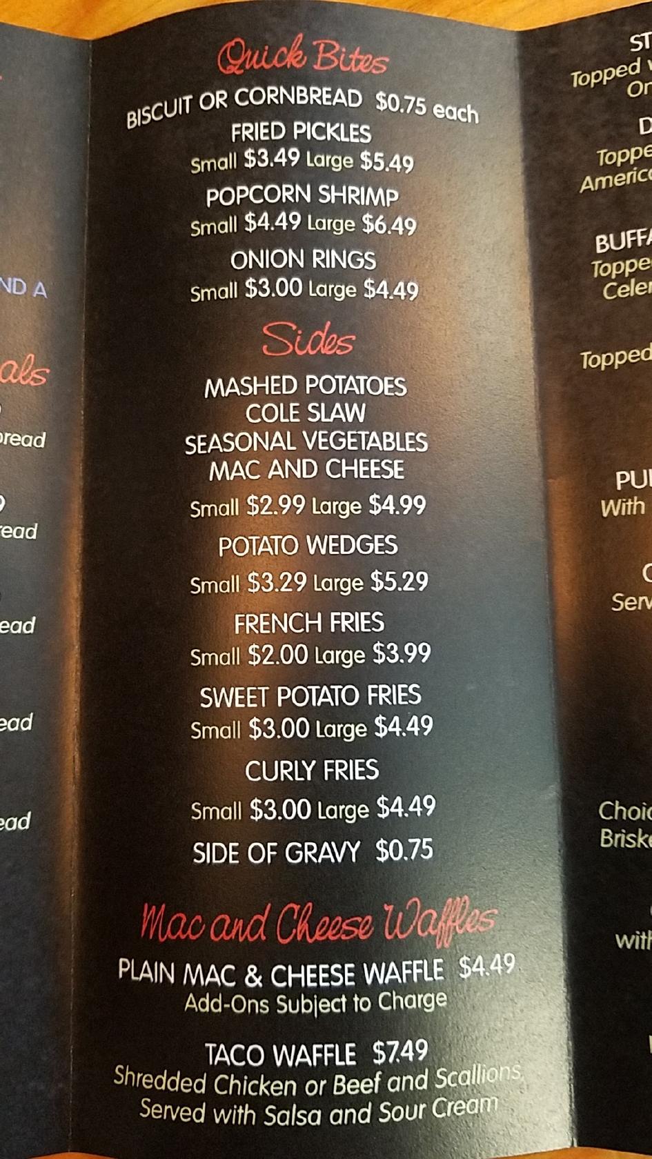 Carta del restaurante The Blue Hen, Mahopac
