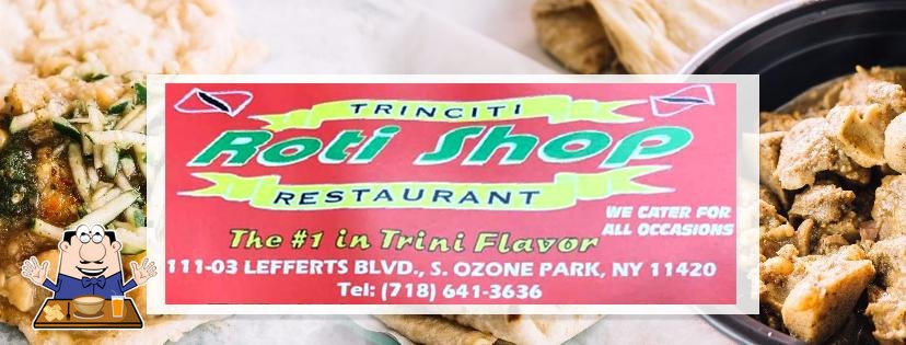 Trinciti Roti Shop & Restaurant in New York City - Restaurant menu and ...